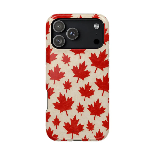 Canadian Flag Magnetic Impact-Resistant Phone Case – Shamo's