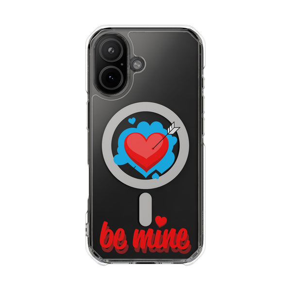 Magnetic Clear Phone Case | Compatible with MagSafe | Be Mine Love ...